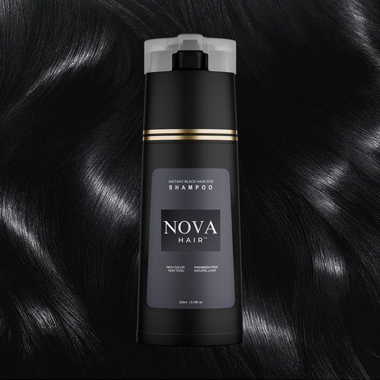 Nova Hair® | Instant Dye Shampoo for Effortless Hair Coloring ...