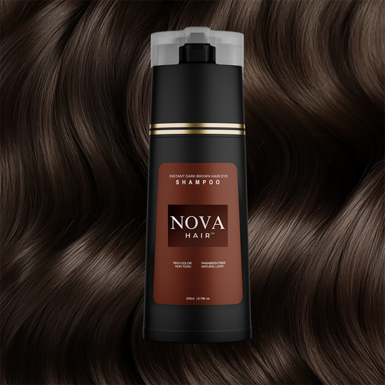 Nova Hair® | Instant Dye Shampoo for Effortless Hair Coloring ...
