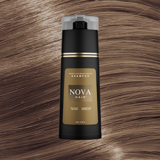 Nova Hair® | Instant Dye Shampoo for Effortless Hair Coloring ...