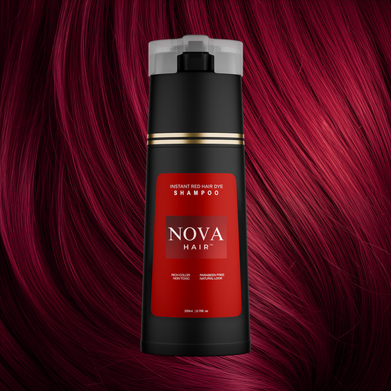 Nova Hair® | Instant Dye Shampoo for Effortless Hair Coloring ...
