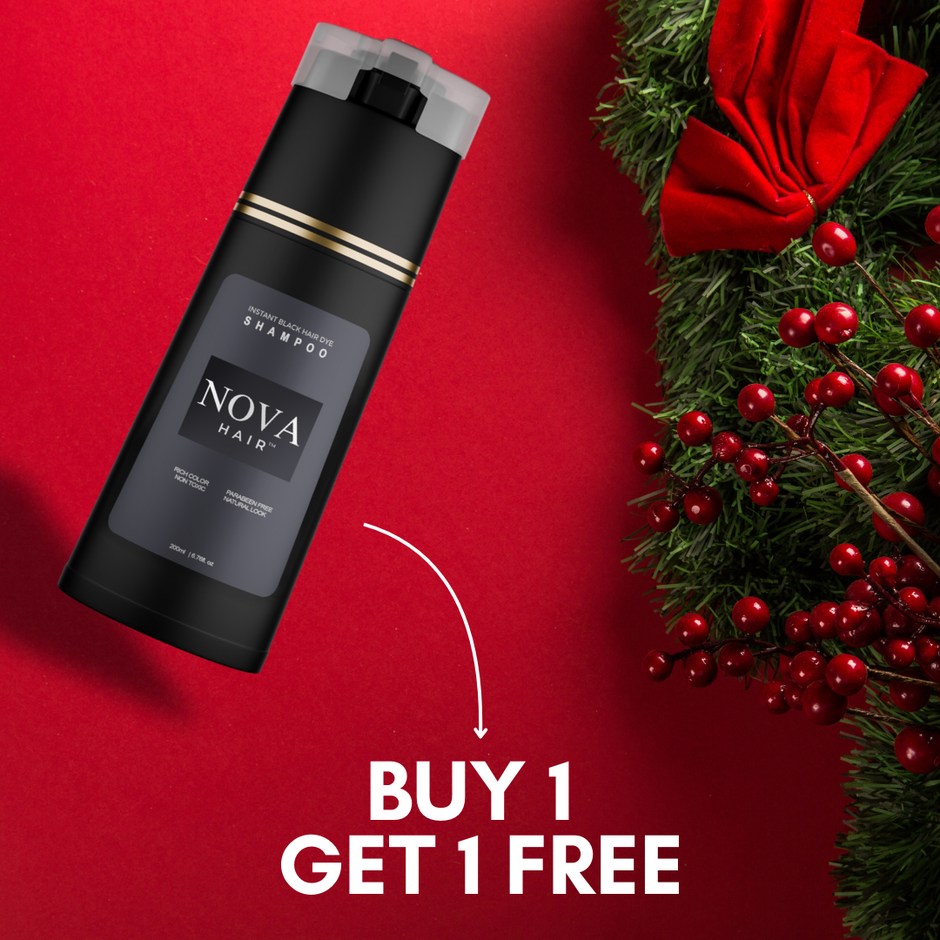Nova Hair® | Instant Dye Shampoo for Effortless Hair Coloring – NovaHair Co.